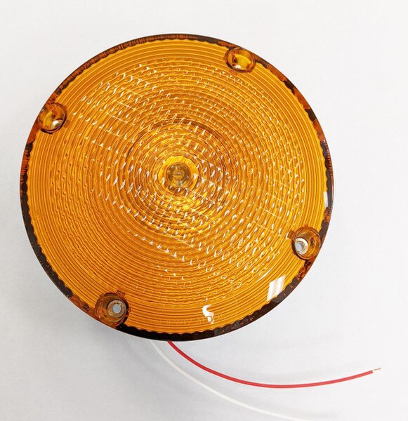 210102106 | Amber 7" Directional Light w/ Plastic Base | Bus Parts ...