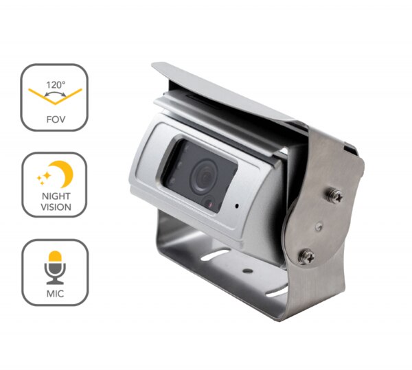 STSC127 Rosco Reverse Camera for Commercial Trucks & Vans with Color ...