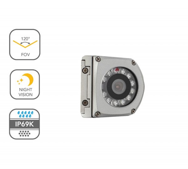 STSC167 Rosco Side View Camera - Right Front/Left Rear | Bus Parts ...