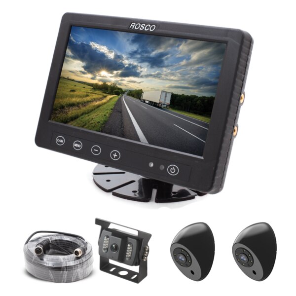 STSK71653CKIT Rosco Backup Camera System with 7in Color LCD Backup ...
