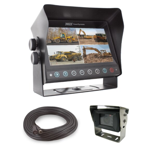 STSK7360 Rosco Backup Camera System with Waterproof Protection | Bus ...